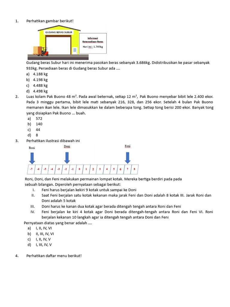 Perhatikan Gambar Berikut | PDF
