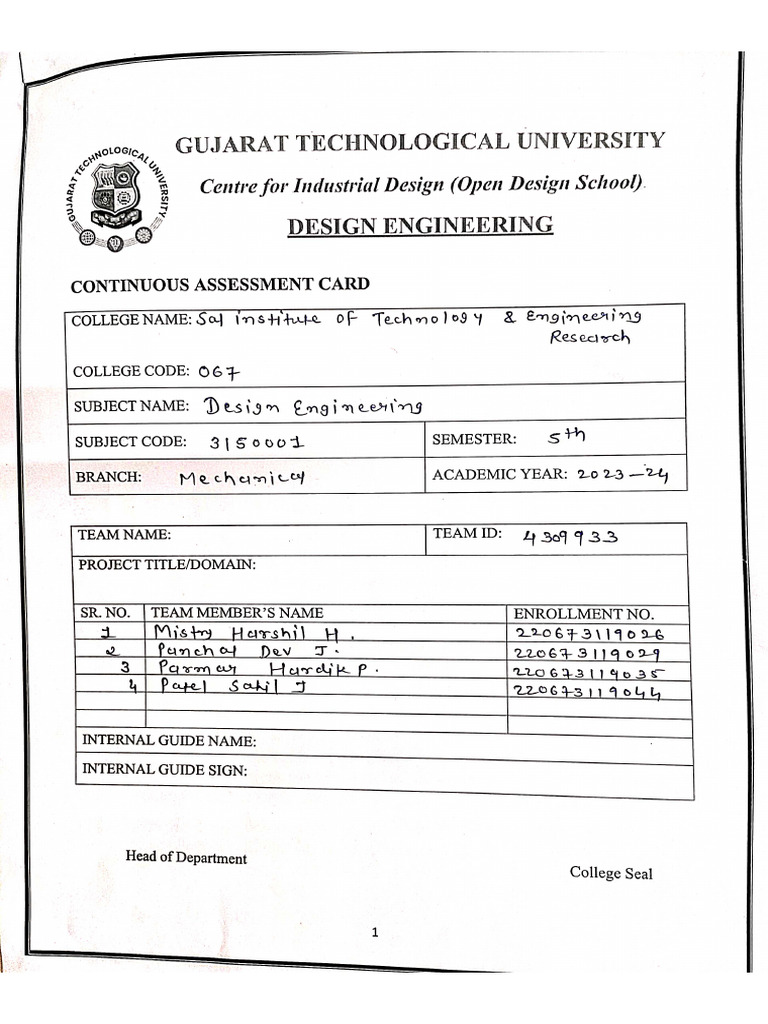 monthly assessment | PDF