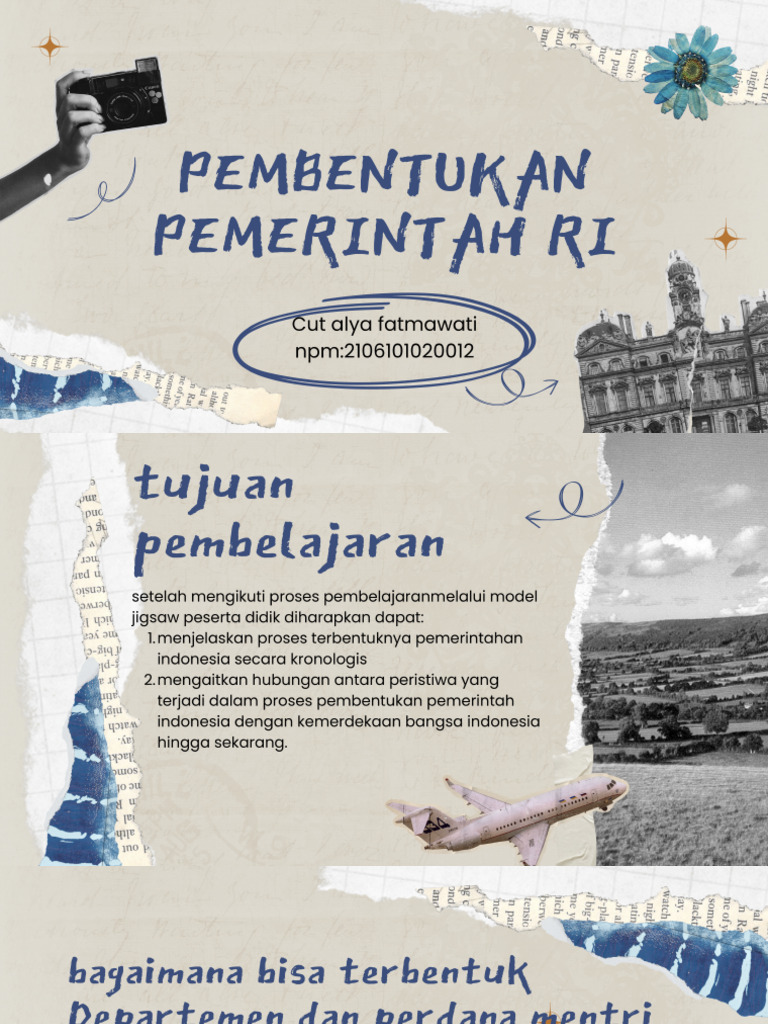 Pembentukan Pemerintahan RI | PDF