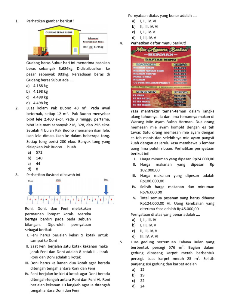 Paket D Kelas 6 | PDF