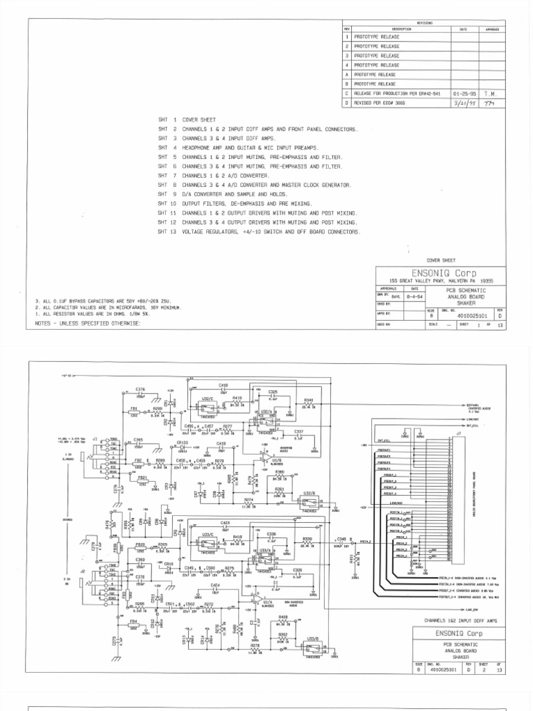 Ensoniq DP 4 Schematics | PDF