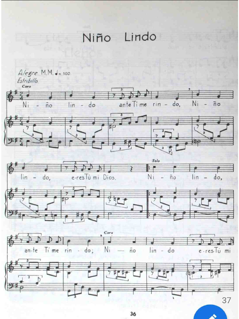 Aguinaldos Canto 1 Compressed High | PDF