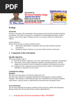 Biosphere To Ecosystem Grade 10 Life Sciences | PDF | Food Web | Soil