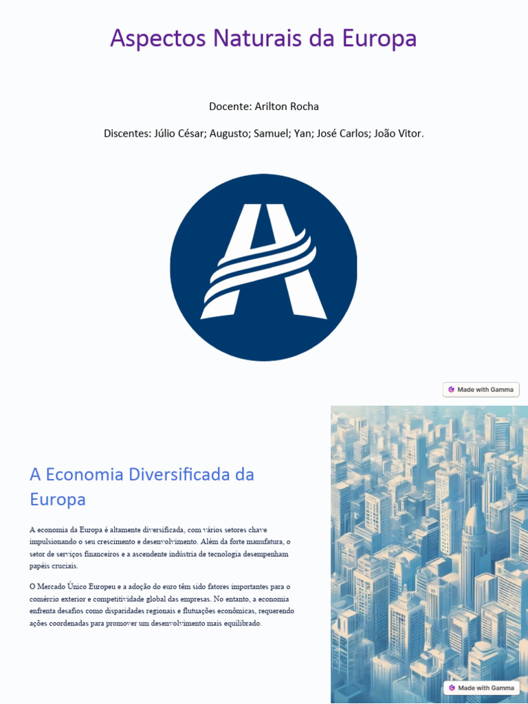 Aspectos Naturais Da Europa166 | PDF | Aquecimento global e mudança ...