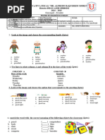 Cuadernillo Inglés Segundo Grado Secundaria | PDF | Morfología | Sintaxis