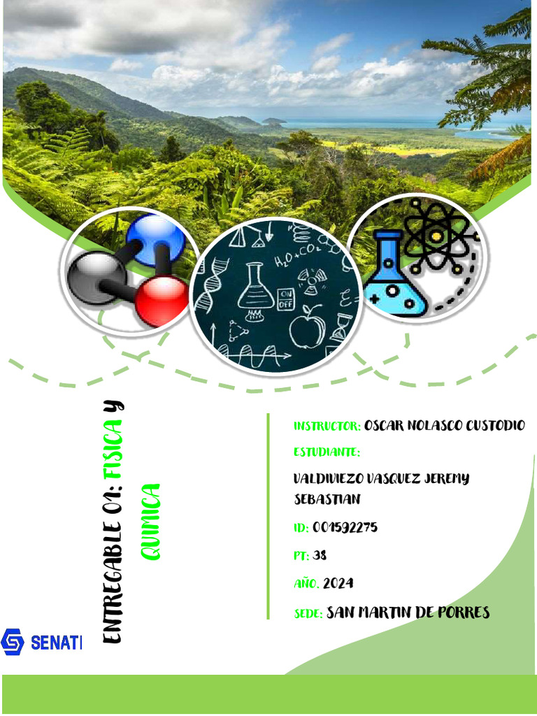 Entregable 1: Física y Química 2024 | PDF | Fuerza | Esfuerzo de torsión