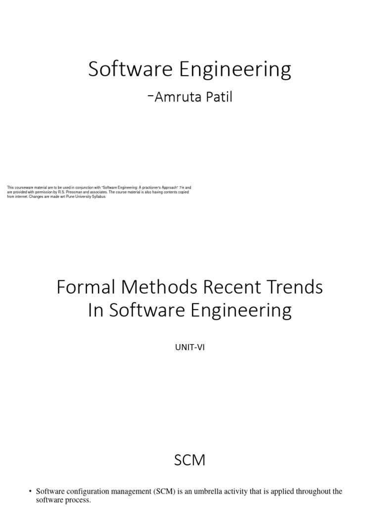 Software Configuration Management | PDF | Version Control | Risk Management