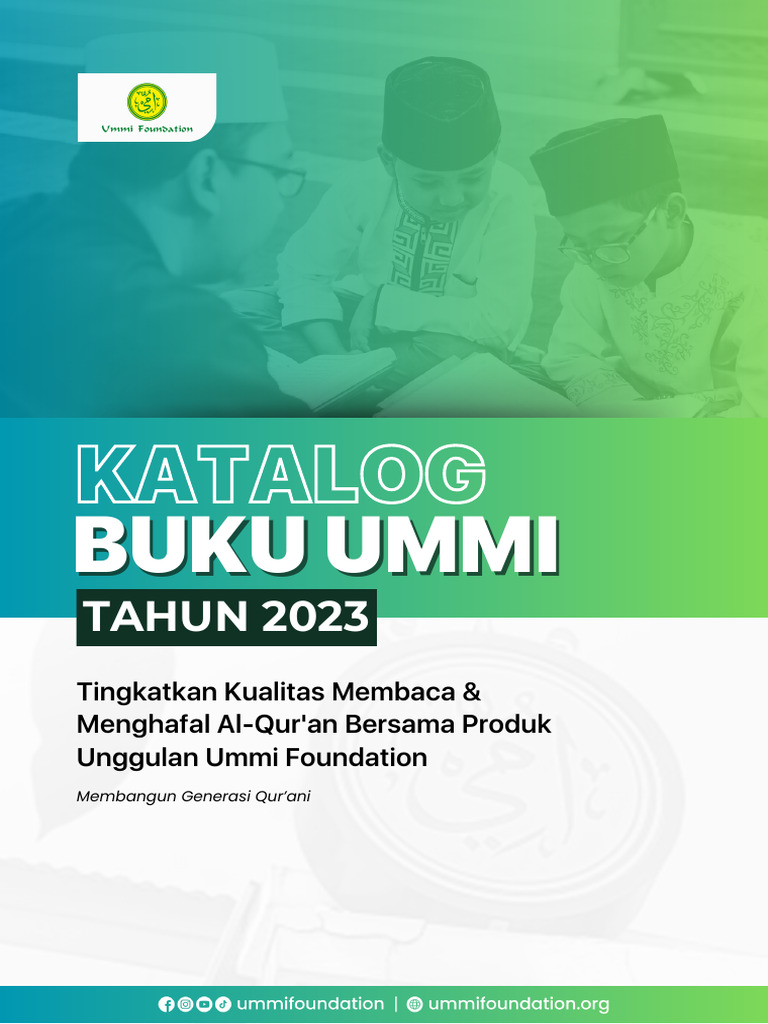 Produk Buku Pendidikan Al-Qur'an Ummi | PDF