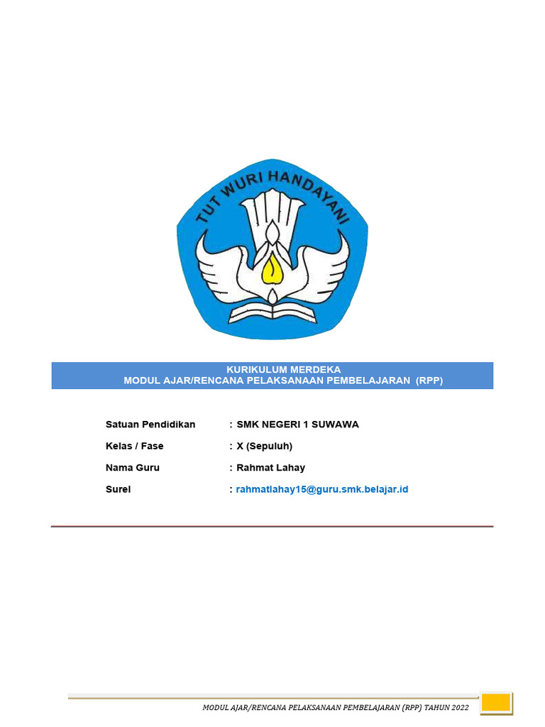Modul RPP | PDF