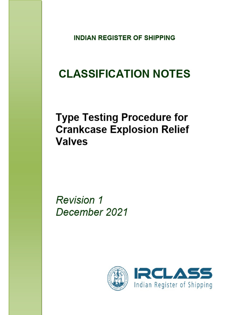 9a CN Crankcase Explosion Relief Valves - Rev 1 - Dec 2021 | PDF ...