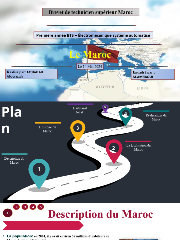 Exposé Le Maroc | PDF | Maroc