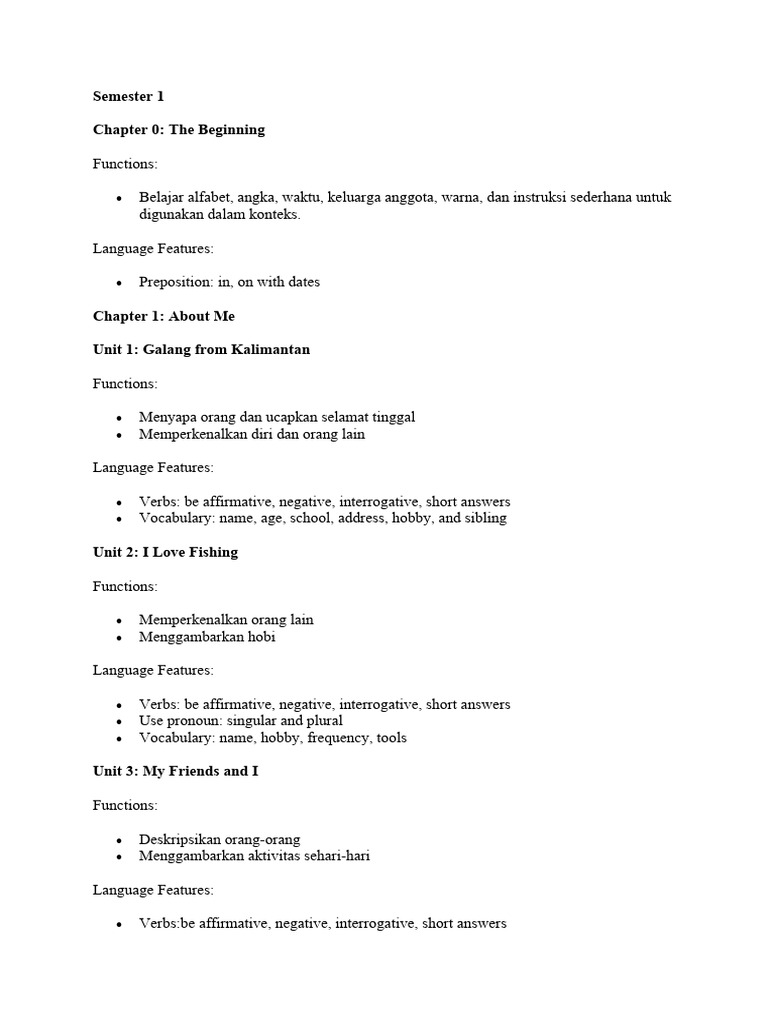 Materi Inggris | PDF | Verb | Syntax