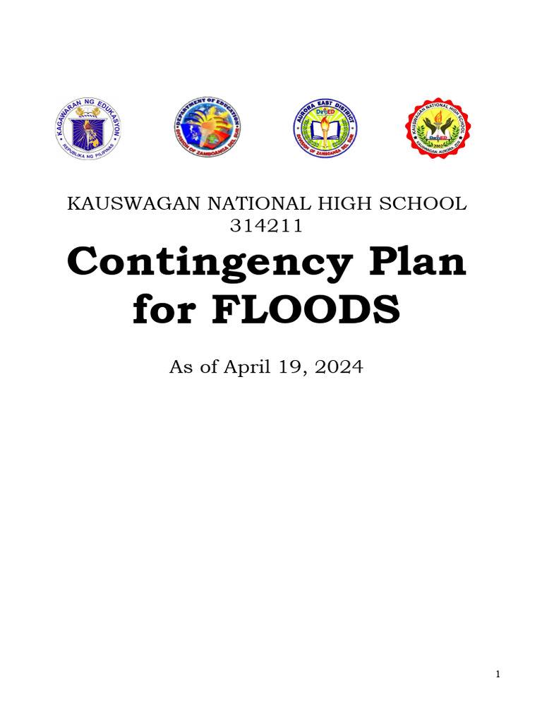 FLOODs Group - ConPlan 2024 | PDF | Flood | Hazards