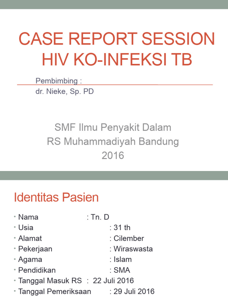 CRS HIV-TB DR Nieke (Rofiq Jasmin Adam) | PDF