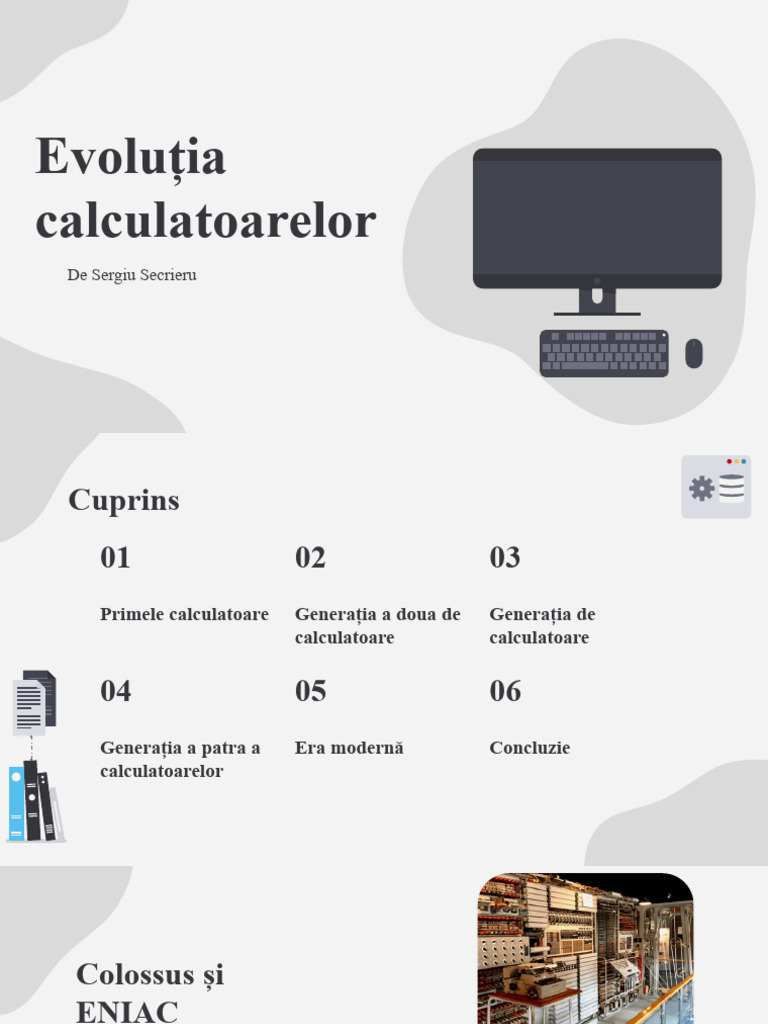 Evolutia Calculatoarelor | PDF