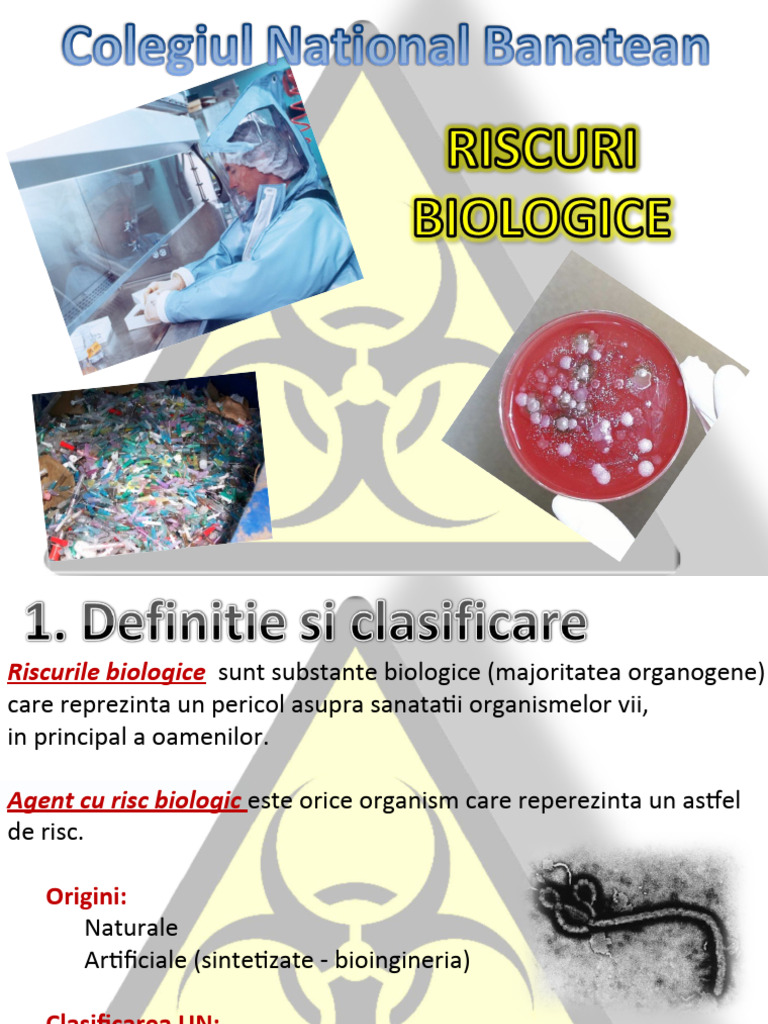 Hazarde Biologice | PDF