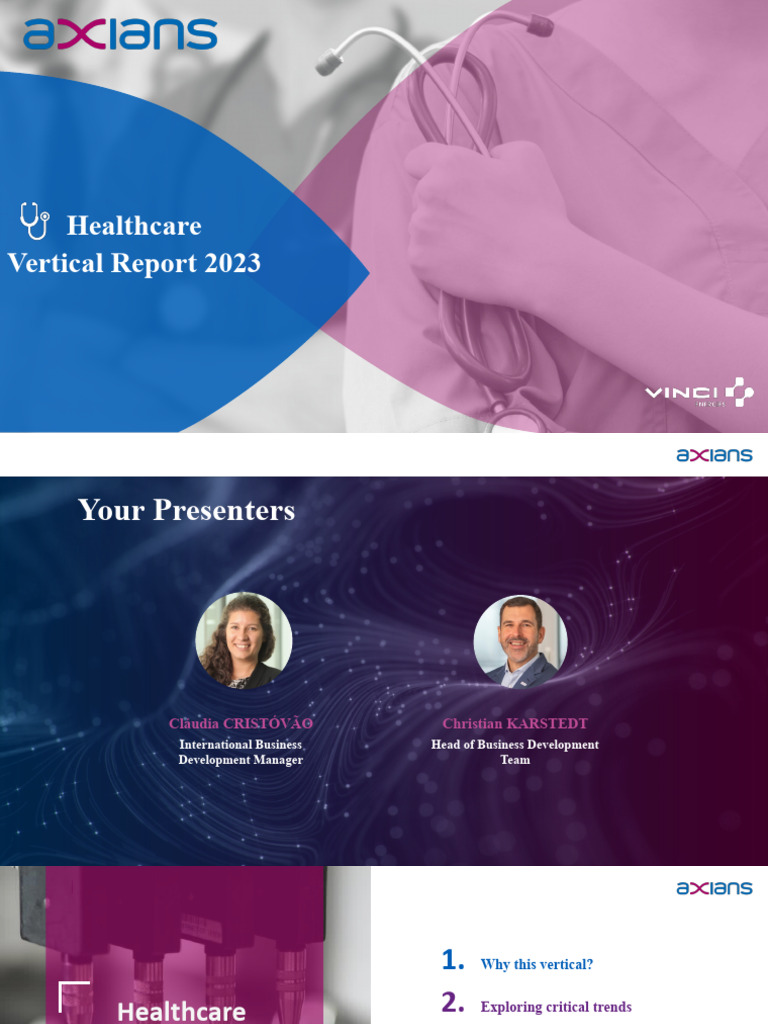 Healthcare - Vertical Report 2023 | PDF | Health Care | Monitoring ...