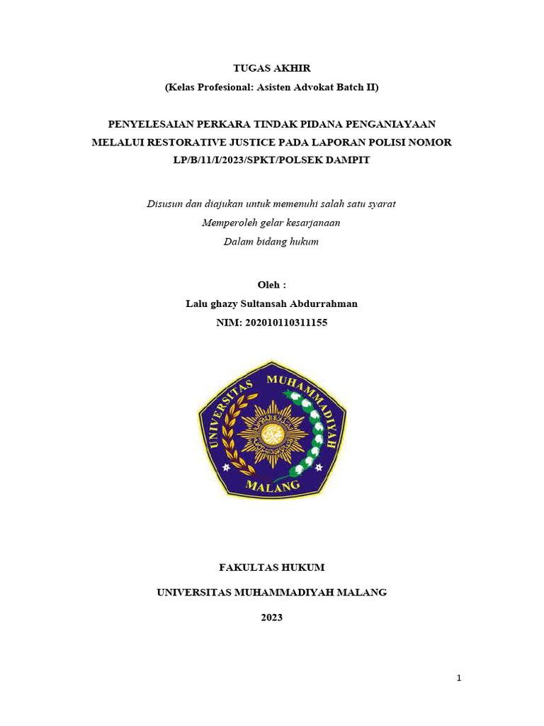 Draft Skripsi | PDF | Ilmu Sosial