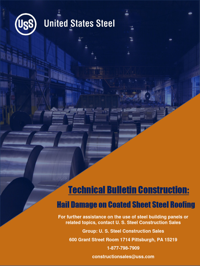 Hail Damage On Coated Sheet | PDF | Hail | Sheet Metal