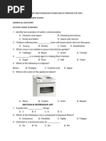 Grade 5 Life skills Baseline Assessment | PDF