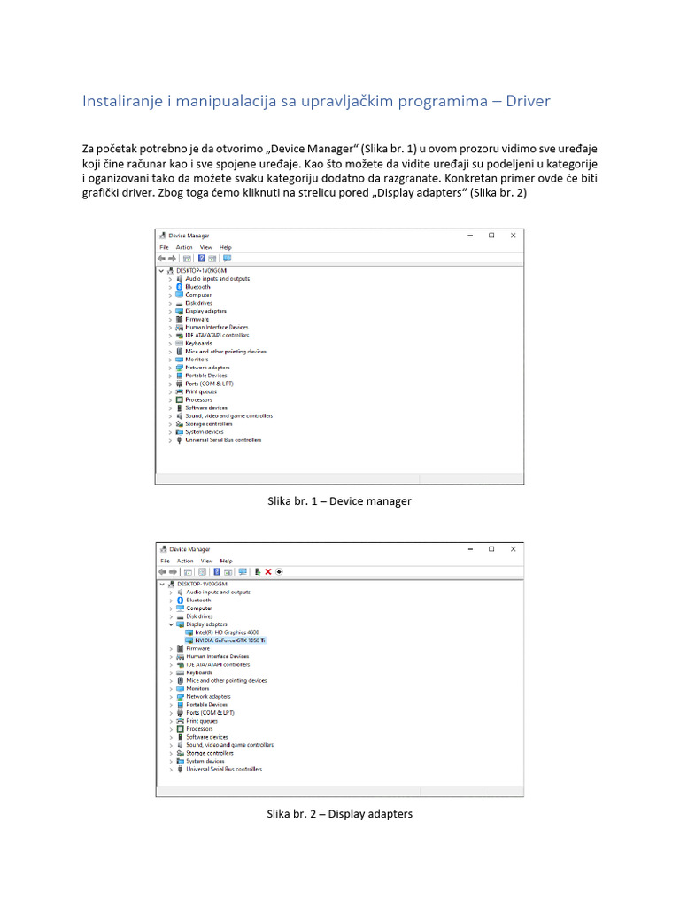 06 - Instalacija Drivera - Windows | PDF