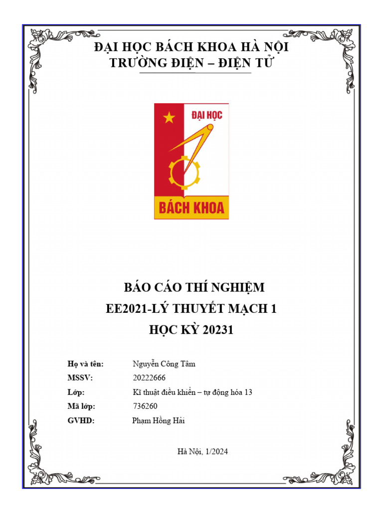 Báo Cáo Thí No Ltm1 | PDF