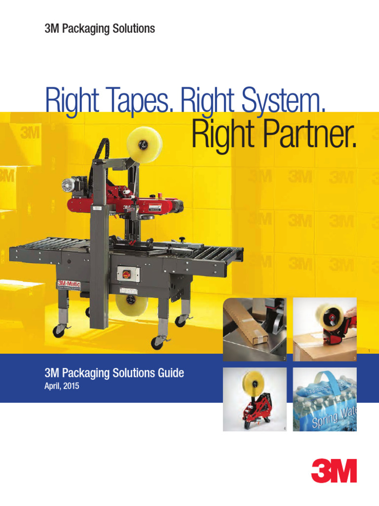 2015 3M Packaging Solution Guide | PDF | Belt (Mechanical) | Packaging ...