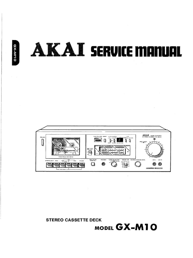 akai_gx-m10_sm | PDF