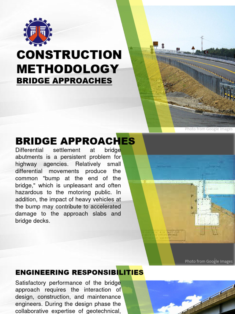 CMT Bridge Approaches | PDF | Concrete | Road Surface