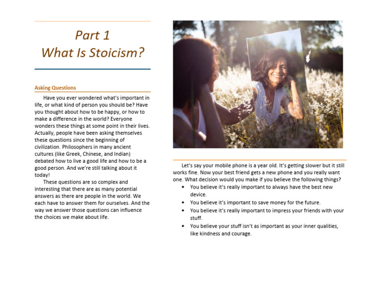 Stoic Week For Students Handbook Halaman 3 | PDF | Career & Growth ...