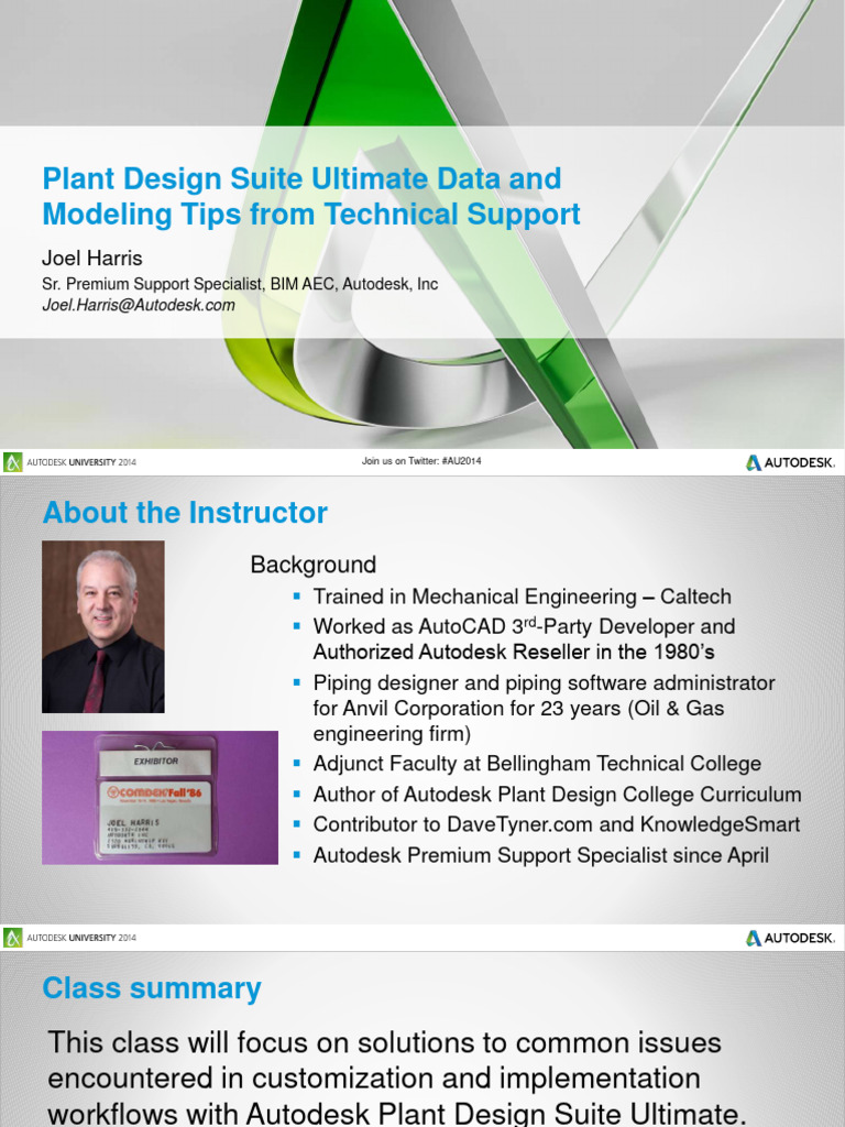 Plant Design Suite Ultimate Data and Modeling Tips From Technical ...