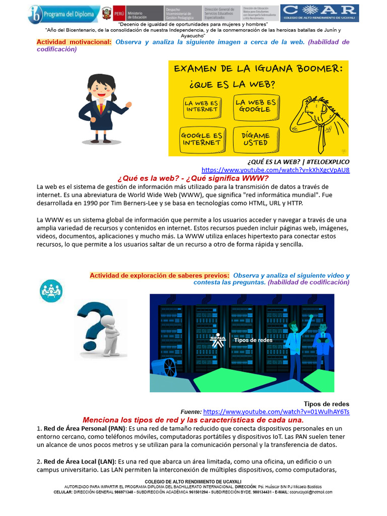 DMPA 09 5to SD.docx | PDF | Red mundial | Internet y web