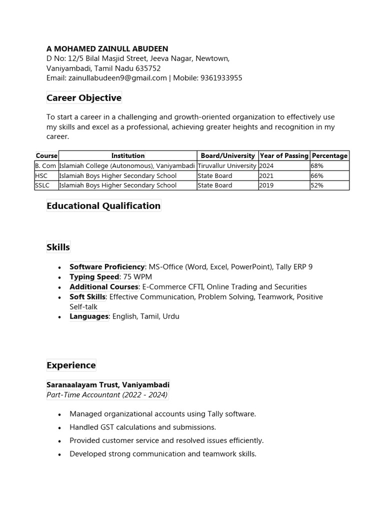 resume Chat gpt create | PDF resume Chat gpt create | PDF