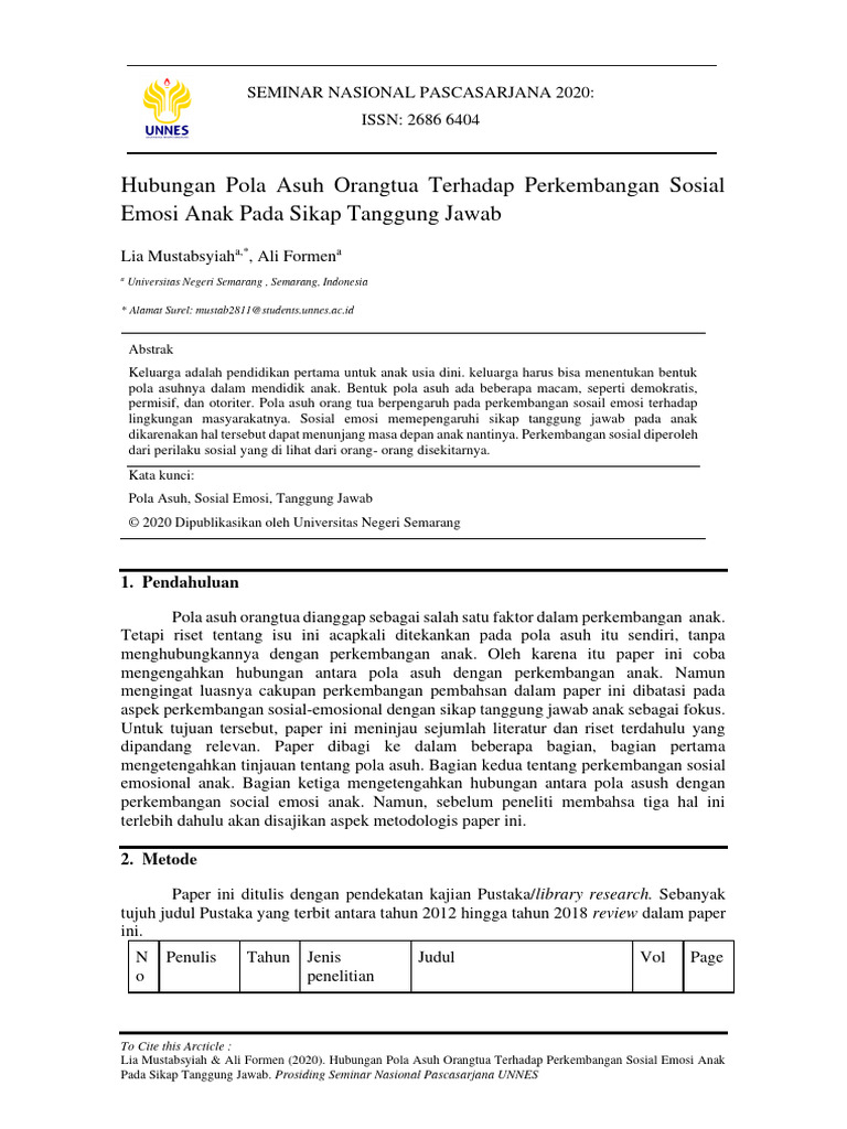 Hubungan Pola Asuh Orangtua Terhadap Perkembangan Sosial | PDF | Kesehatan Holistik