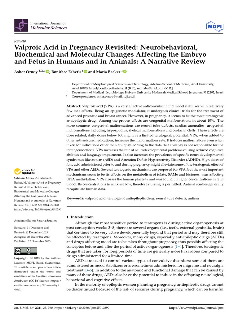 Valproic Acid | PDF | Epilepsy | Medicine