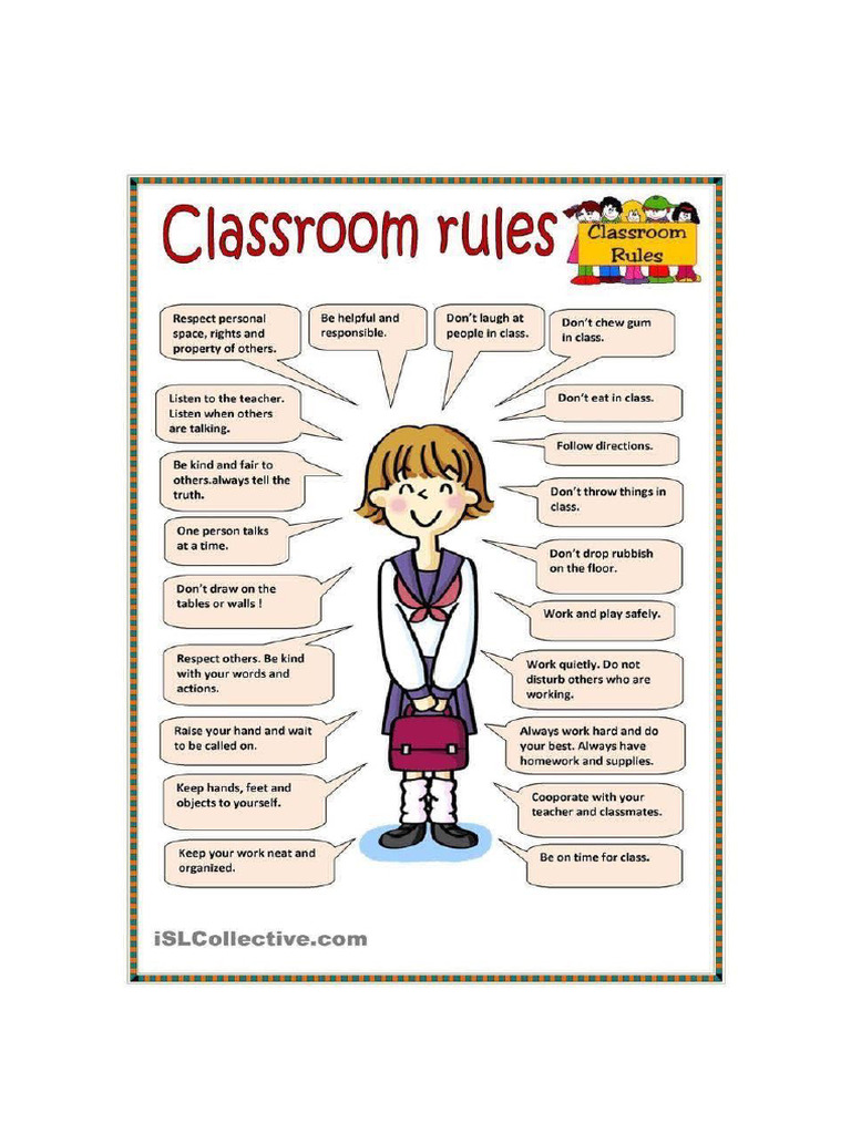 Classroom Rules | PDF