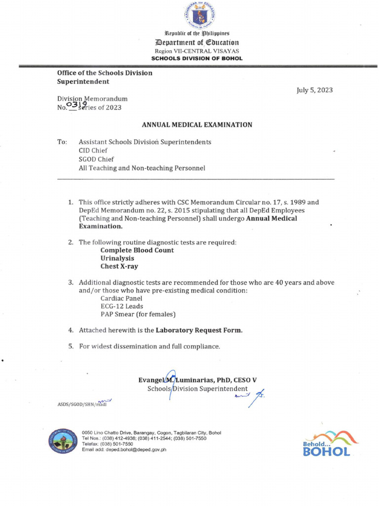 Lab Request | PDF