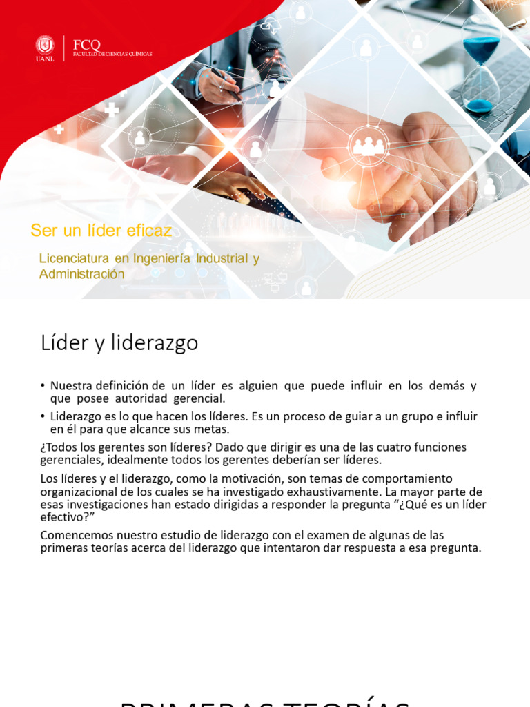 Ser Un Lider Eficaz | PDF | Liderazgo | Psicología Social