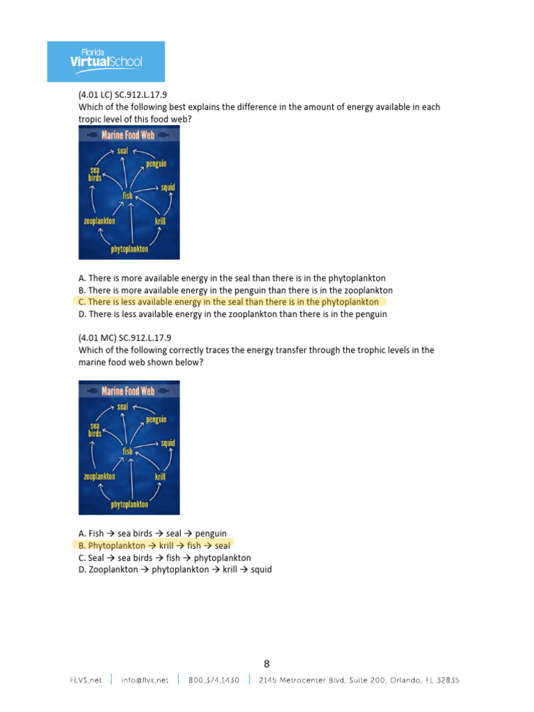 biology-practice-test | Download Free PDF | Natural Environment | Hand