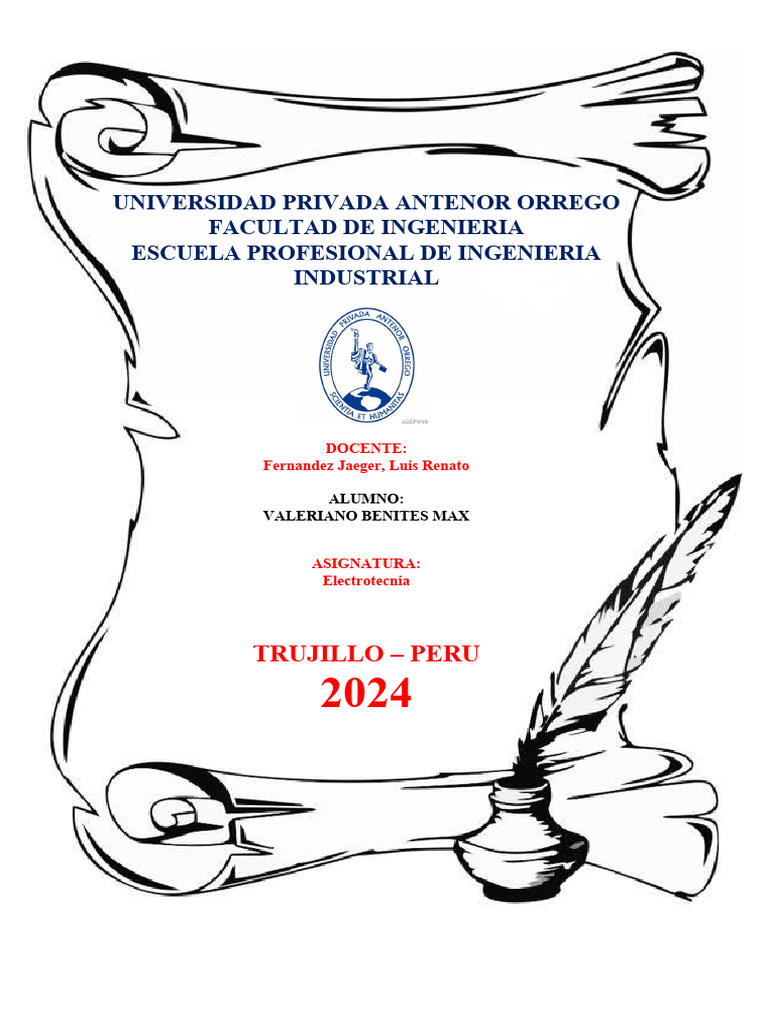 valeriano benites Max jhorjani-Lab06 | PDF | Red eléctrica | Condensador