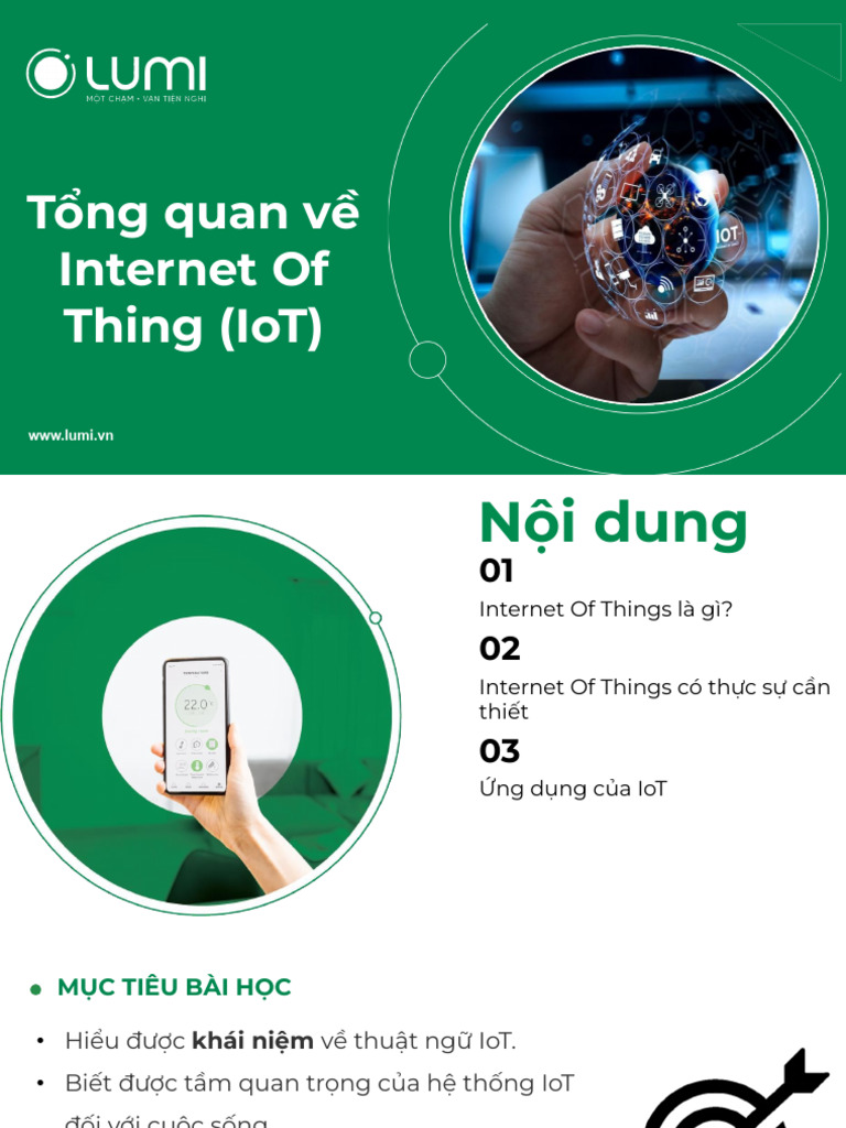 Bài 1 Tổng quan về Internet Of Thing (IoT) | PDF