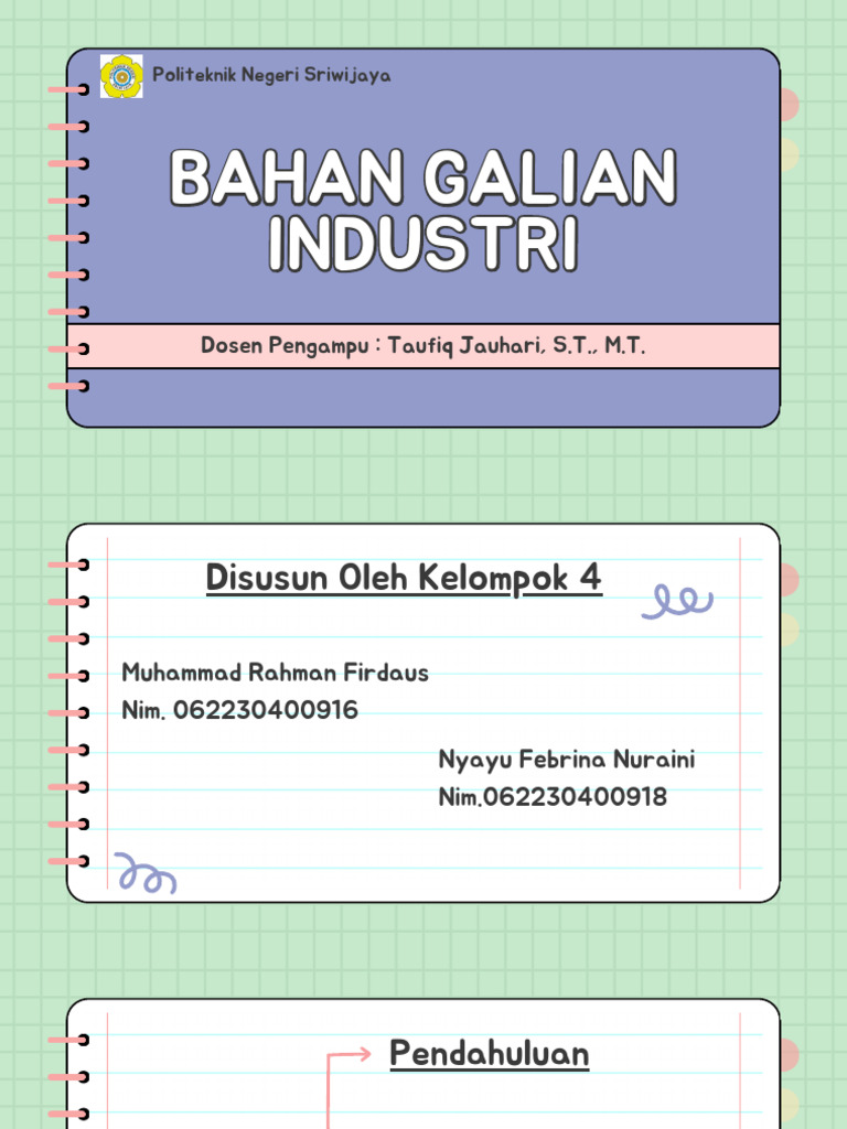Bahan Galian Industri: Marmer dan Kaolin | PDF