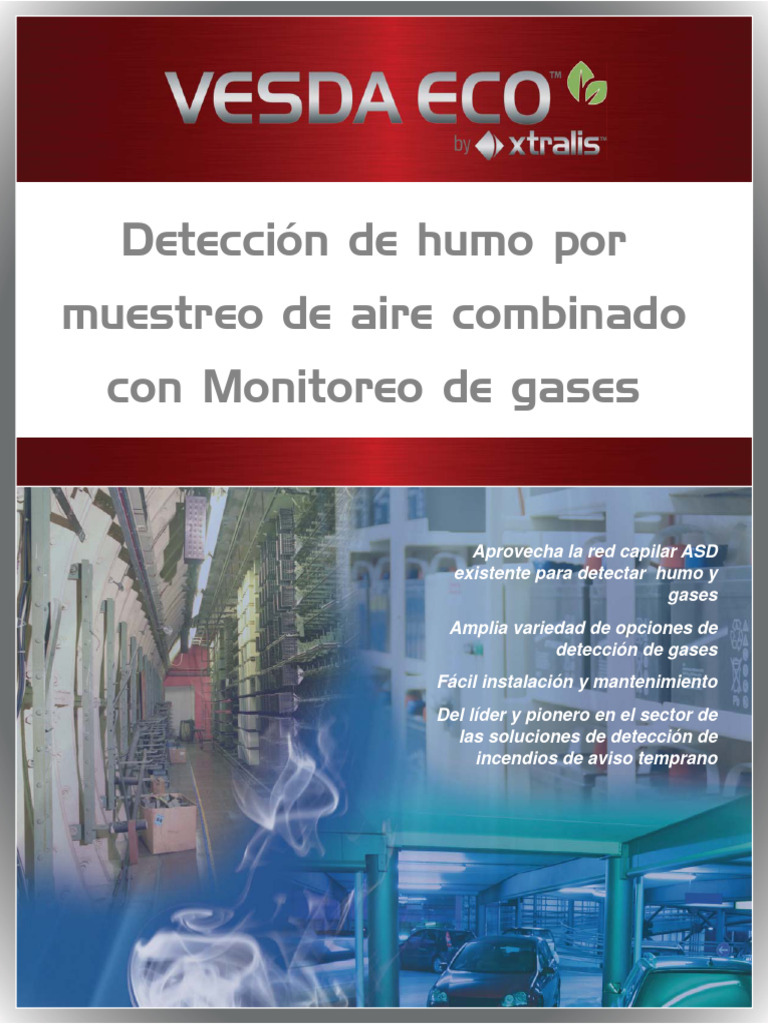 Vesda ECO Product Brochure | PDF | Dióxido de carbono | Hidrógeno