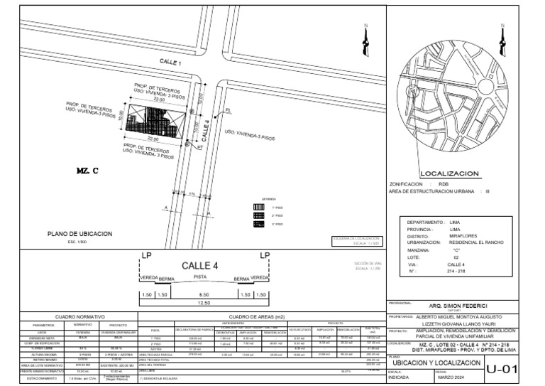 UBICACION ANTEPROYECTO_U-01 | PDF