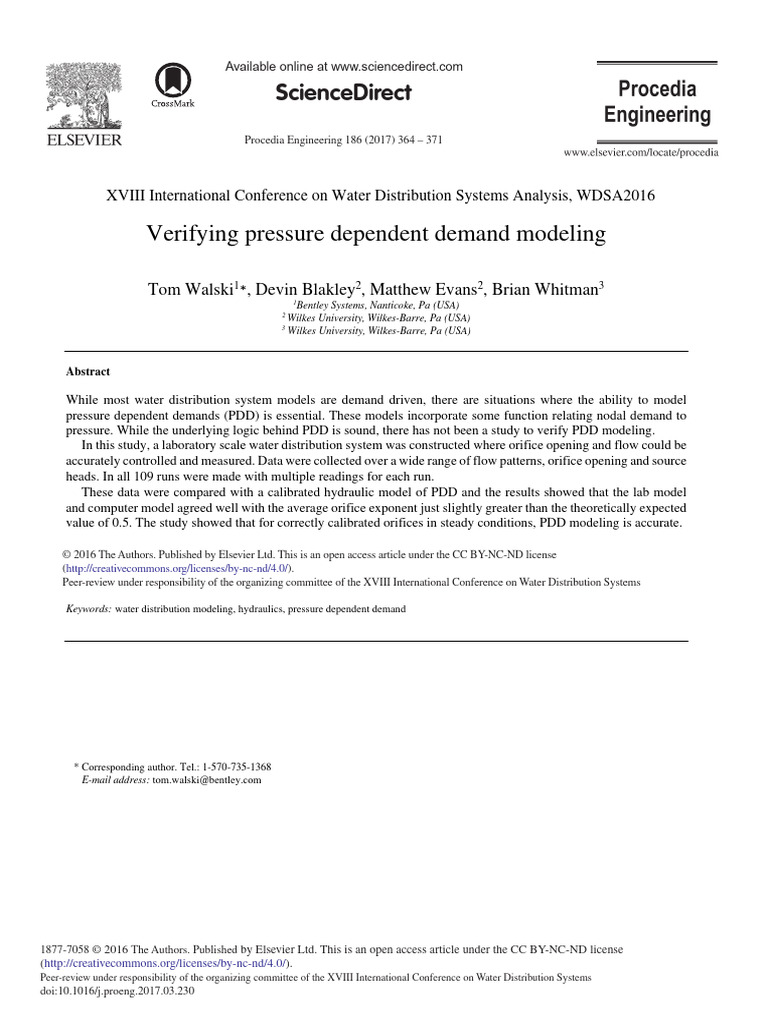 1 s2.0 S1877705817313796 Main | PDF | Valve | Equations