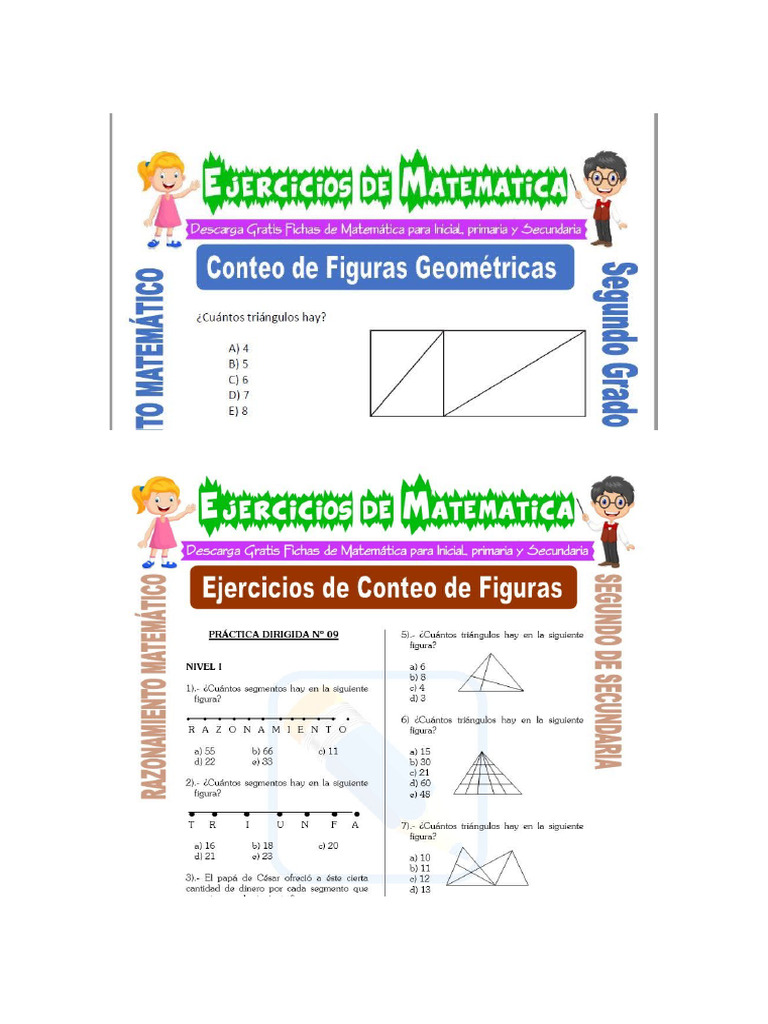 conteo de figuras | PDF