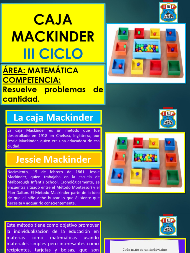 Caja Mackinder - Iii Ciclo | PDF