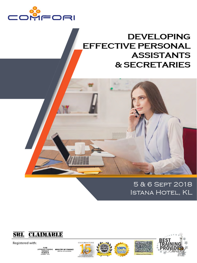Personal Assistants Training Workshop | PDF | Business | Economies
