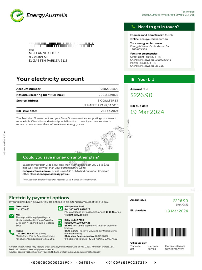 Ms Leanne Cheer Tah 1 | Download Free PDF | Payments | Money