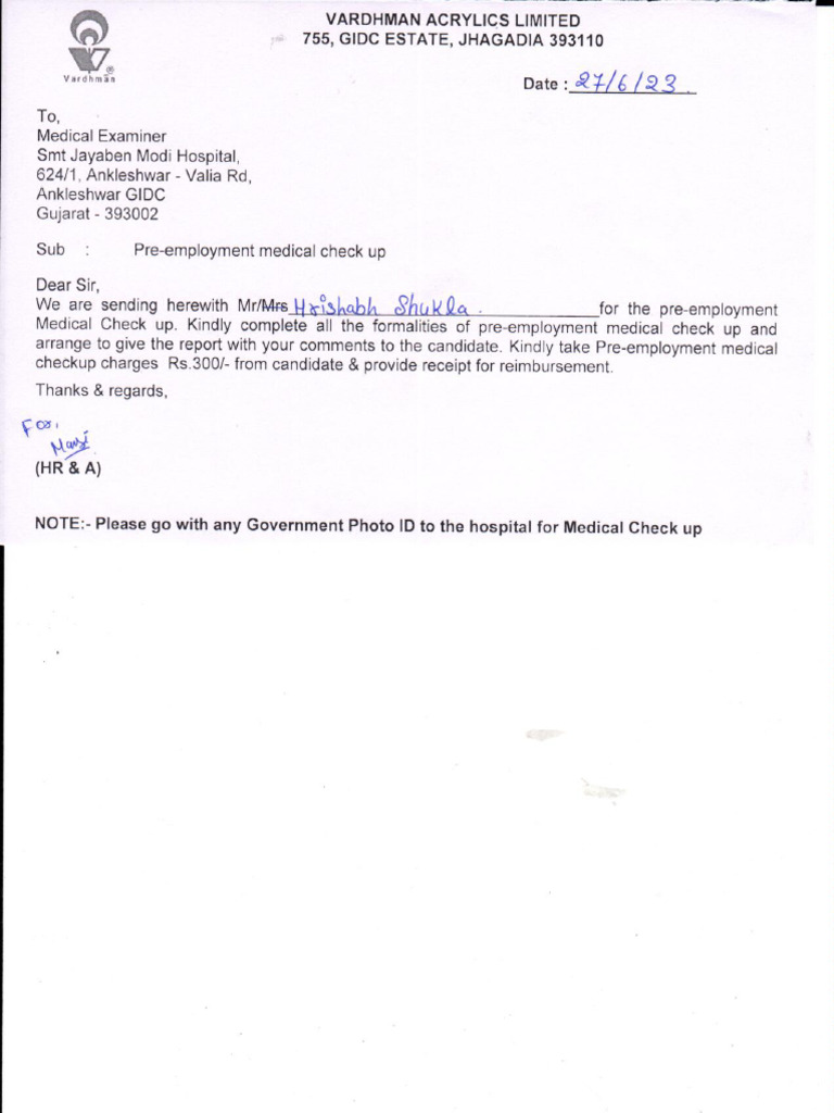 Hrishabh Shukla - Pre Medical | PDF